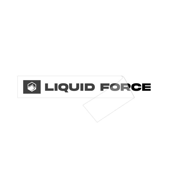 Liquid Force 9" Linear Die Cut Logo Sticker - Liquid Force Wakeboards