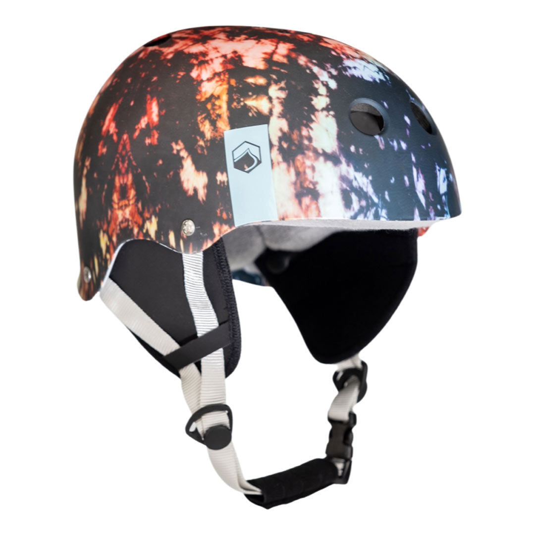2024 Flash Helmet (Black Tie Dye) - Liquid Force Wakeboards